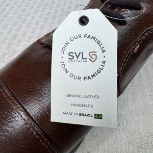 SVL | Shoes | Mens Size 9 Svl Footwear Brown Leather Oxford Shoes ...